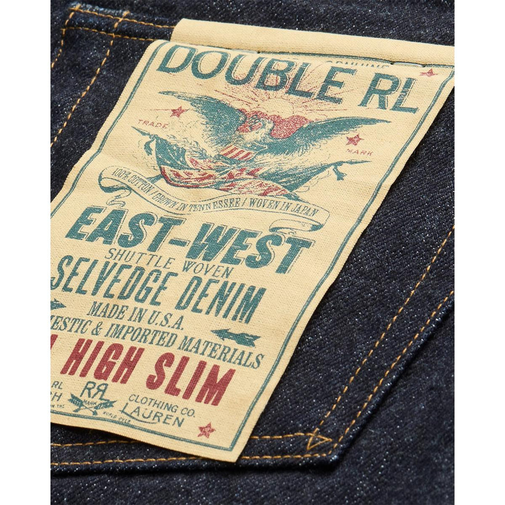RRL High Slim East-West Selvedge Jean – MILWORKS